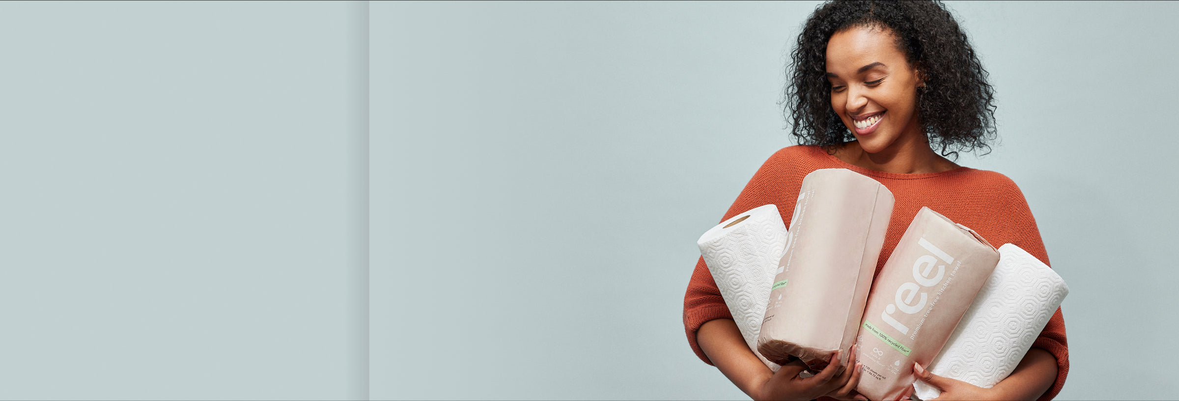 Bamboo & Recycled Paper Products - Easy Delivery | Reel®